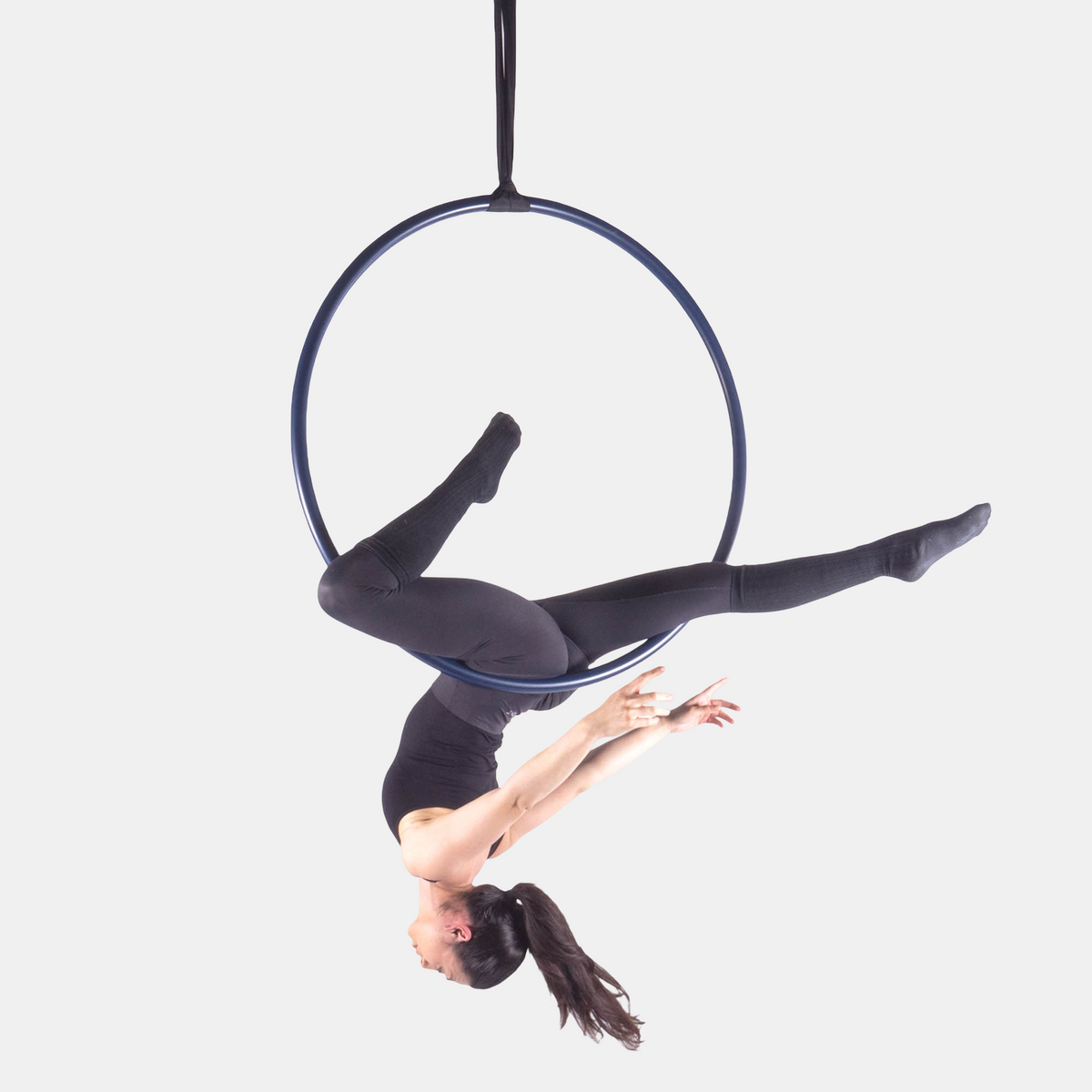 Prodigy Wide Grip Aerial Hoop - Midnight Blue – Firetoys EU