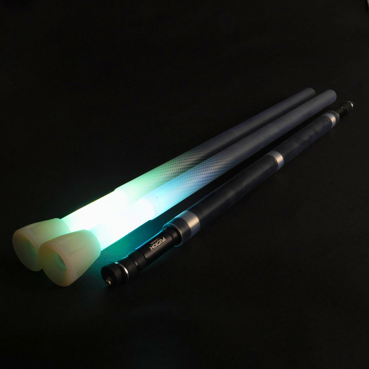 Threeworlds Fusion - 3 Part - Contact LED Staff w/ Standard Caps ...